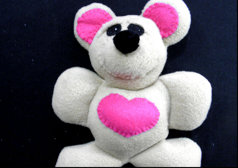 How to Make our Free Love Bear Teddy Bear – Thimble-art