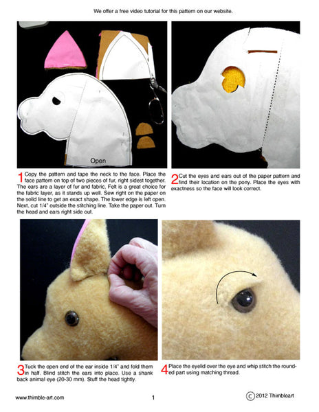 Stick Horse Sweeties – Thimble-art