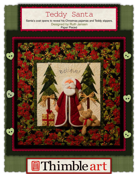 Teddy Santa – Thimble-art
